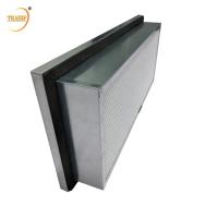 China HVAC System Gel Seal HEPA Filter Cassette Type Filter 220Pa 140Pa for sale