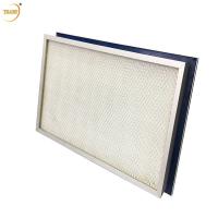 China EN1882 Pharmaceutical Gel Seal Mini Pleated Hepa Filter H13 H14 for sale