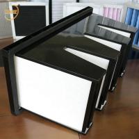 China F9 H10 H13 Micro Glass Fiber HEPA V Bank Filter Moisture Proof for sale