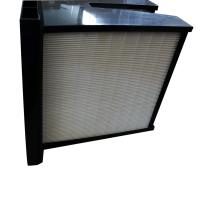 China Mini Pleat V Bank Filter 24x12x12 Micro Fiberglass Paper Merv 14 Air Filter for sale
