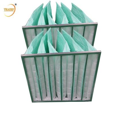 China V Shape Pocket AHU Air Filter Pocket Bag Air Filter G4 F5 F6 for sale