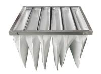 China Commercial Ventilation System 5 Micron Bag Air Filter 50Pa-65Pa for sale