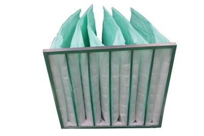 China Air Conditioning Bag Filters F6 Pocket Air Filter For Food Industry for sale