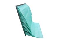 China Industrial Air Filter Media Synthetic Fiber Pocket Filter for sale