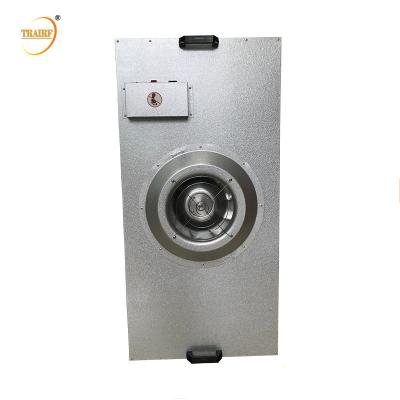 China 110V Fan Powered Hepa Filter Units Coated Aluminium Zinc Plate for sale