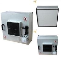 China ISO Silver HEPA Filter FFU Unit AC220V 50Hz For Clean Booth for sale