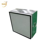 China Stainless Steel 304 Frame H14 HEPA Fan Filter Unit For Biology Laboratory for sale