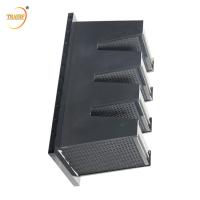 China ABS Plastic Frame F7 V Bank Compact Carbon Filter With High Adsorption Capacity for sale