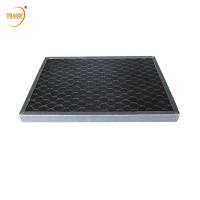 China 5um Honeycomb Activated Carbon Air Filter Sheet 250*200*10mm for sale