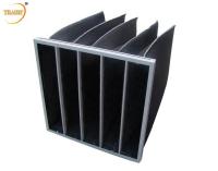 China Aluminum Alloy Frame HVAC Pocket Activated Carbon Air Filter Ordor Removal for sale