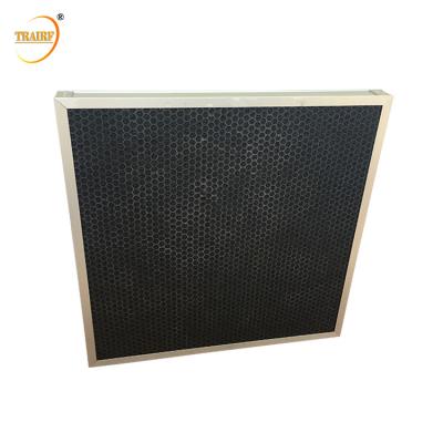 China Honeycomb 5um Mini Activated Carbon Hvac Filter 250*200*10mm for sale