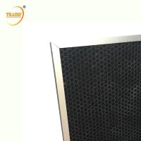 China Honeycomb 5um Mini Activated Carbon Hvac Filter 250*200*10mm for sale