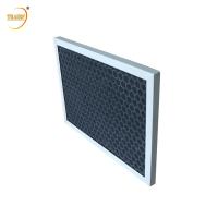 China Honeycomb 5um Mini Activated Carbon Hvac Filter 250*200*10mm for sale