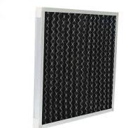 China Galvanized Plate 90% Activated Carbon Air Filter Sheet 610*610*46mm for sale