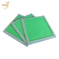 China Synthetic Fiber Air Conditioning G4 HVAC Air Filter 80% RH for sale