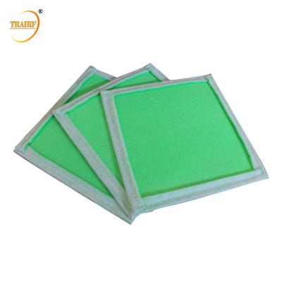 China Synthetic Fiber Air Conditioning G4 HVAC Air Filter 80% RH for sale