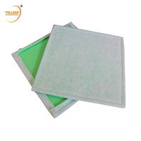 China Synthetic Fiber Air Conditioning G4 HVAC Air Filter 80% RH for sale