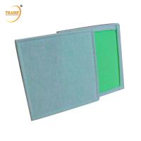 China Synthetic Fiber Air Conditioning G4 HVAC Air Filter 80% RH for sale