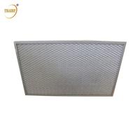 China 5um Return Air Filter Grille HVAC Egg Crate Filter Grille for sale