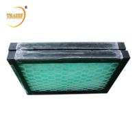 China Large Air Flow Panel Paint Stop Spray Booth Fiberglass Air Filter 1μM for sale