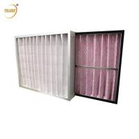 China Aluminium Alloy Frame Clean Room AC Pre HVAC Air Filter 60Pa For Air Conditioner for sale