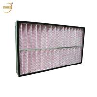 China Aluminium Alloy Frame Clean Room AC Pre HVAC Air Filter 60Pa For Air Conditioner for sale