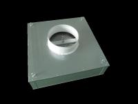 China Electrostatic Plastic Spraying Terminal HEPA Filter Units H12-U15 for sale