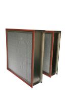 China Galvanized 0.3um High Temperature HEPA Filter For Oven Equipment for sale