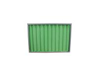 China Aluminum Alloy Frame G4 Pleated HVAC Air Filter For Ventilation System for sale