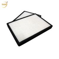 China Black PP Frame 99.97% Welding Respirator HEPA Air Filter for sale
