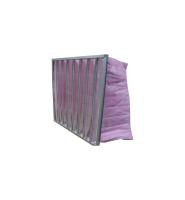 China Secondary Air Filter Bag Filter AHU 85% For Industry Ventilation System for sale