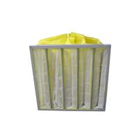 China F9 Air Conditioning Bag Filter Fiberglass Air Filter 0.5um for sale