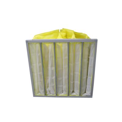China F9 Air Conditioning Bag Filter Fiberglass Air Filter 0.5um for sale