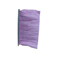 China Chemical 6 Pockets Synthetic Fiber Bag Air Filter 80Pa For Air Cleaning Equipment for sale