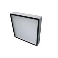 China 99.99% 0.3u Glass Fiber Deep Pleat Hepa Laminar Flow Filter for sale