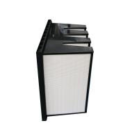 China 95% 0.3um W Type Compact Filter Medium Efficiency Air Filter For HVAC System for sale