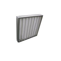 China Synthetic Fiber Air Conditioner Pre Flat Panel Filter 5um Large Air Flow for sale