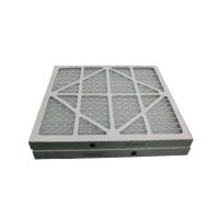 China Synthetic Fiber G4 Pre Pleated Panel Filter For HVAC / Ventilation for sale