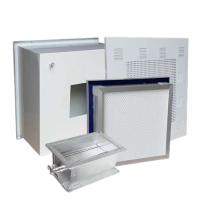 China Box Filter Air Filter HEPA Terminal Box Diffuser For Clean Room for sale
