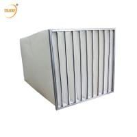 China Nonwoven Fabric Bag Pocket Air Filter High Air Flow Rate Low Noise for sale