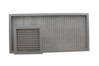 China Aluminum Frame Pre Pleated Panel Air Filter for sale