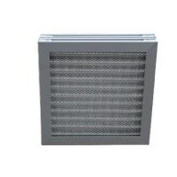 China Aluminum Frame Pre Pleated Panel Air Filter for sale