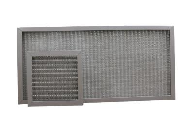 China Silver Corrugated Aluminum Nets Air Filter Carton Packaging for sale