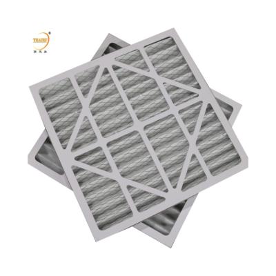 China Synthetic Fiber Panel Primary Filter Air Conditioning Filter For Clean Room for sale