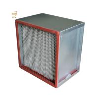 China Industry High Temperature HEPA Filter Deep Pleated Heat Resistant for Oven Equipment for sale
