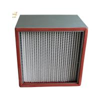China Industry High Temperature HEPA Filter Deep Pleated Heat Resistant for Oven Equipment for sale
