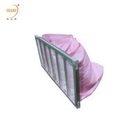 China Bag Filter Filtration Aluminium Frame Pocket Air Filter for HAVC System for sale