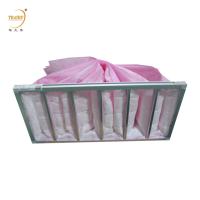 China Bag Filter Filtration Aluminium Frame Pocket Air Filter for HAVC System for sale