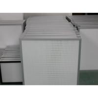 China H13 H14 Efficiency Mini Pleat Hepa Air Filter For Ventilation System Or Laminar Flow Hood for sale