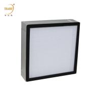 China Aluminium Alloy Frame H13 H14 Mini Pleat Hepa Air Filter High Efficiency for sale